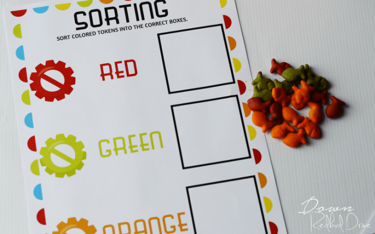 Printable Robot Preschool Activity Book - Down Redbud Drive
