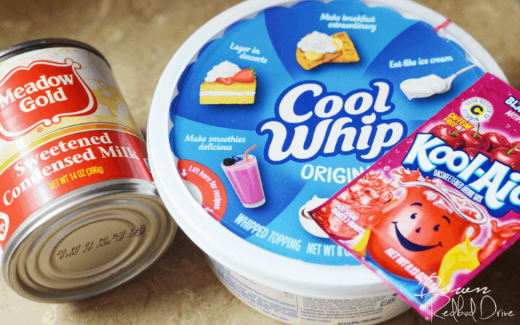 Kool Aid Pie | Only Four Ingredients and No-Bake!