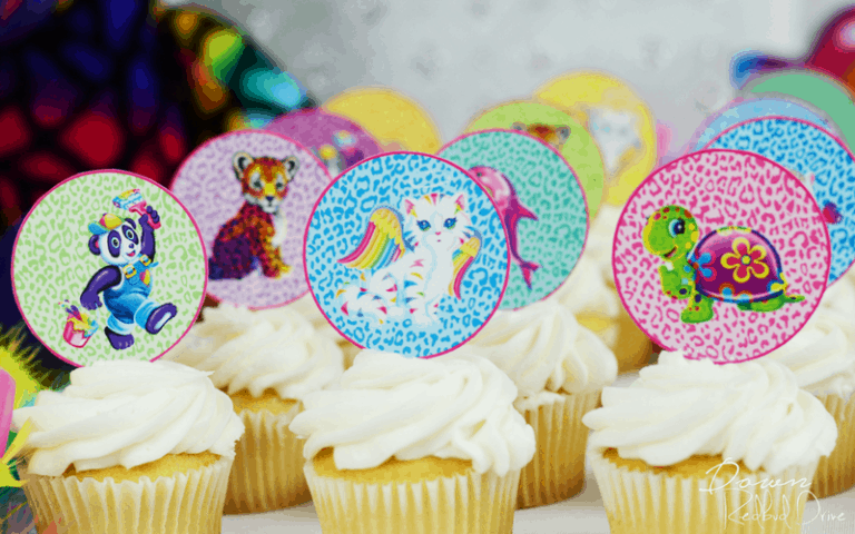 Lisa Frank Party Theme | Lots of ideas and free printables!