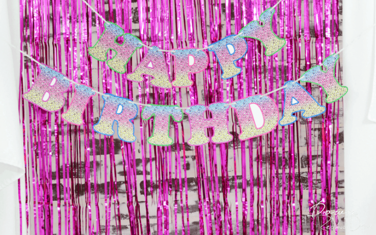 Lisa Frank Party Theme | Lots of ideas and free printables!