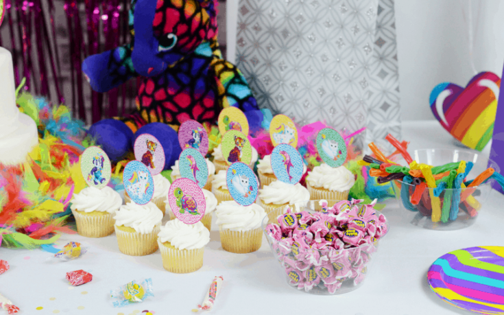 Lisa Frank Party Theme | Lots of ideas and free printables!