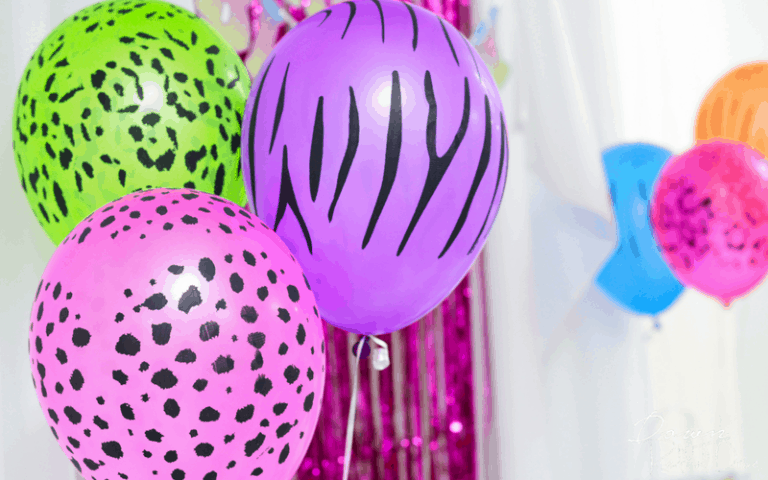 Lisa Frank Party Theme | Lots of ideas and free printables!