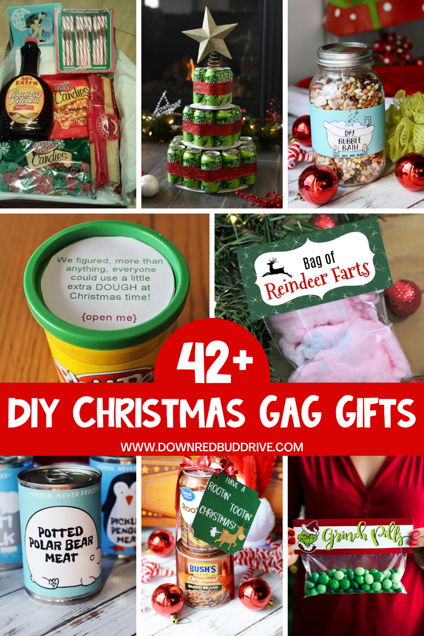 41 DIY Christmas Gag Gifts DIY White Elephant Gift Ideas
