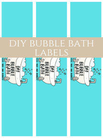 diy bubble bath thumbnail - Down Redbud Drive