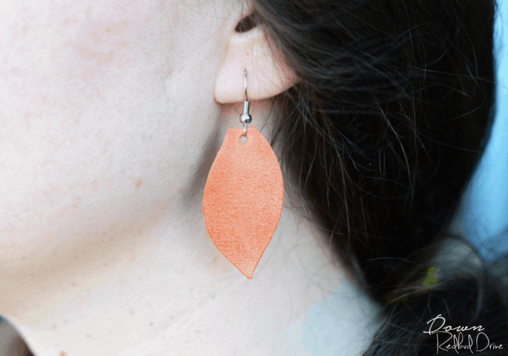 Leather Earrings DIY | Easy DIY Leather Earrings Tutorial