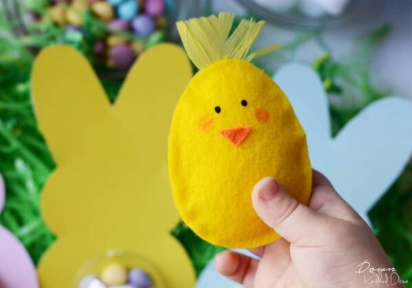 Easter Egg Chicks | No-Sew Pattern With Free Printable Template