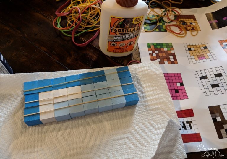 Minecraft Block Craft | Easy 3D Minecraft Art Project