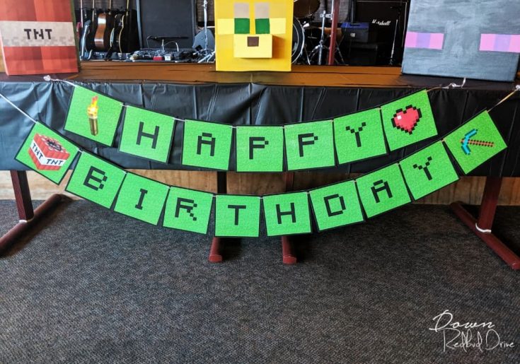 Minecraft Birthday Party | Food, Games, Free Printables!