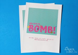 Super Easy DIY Seed Bombs - With Free Printable Gift Tag!