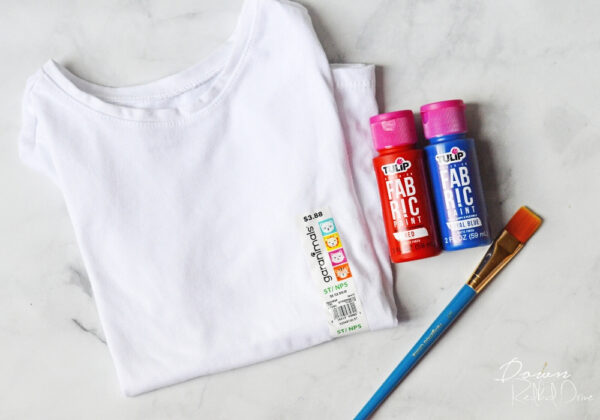 Hand-Print American Flag Shirt | 5-Minute Patriotic Kid's Craft!