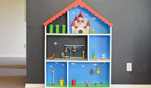 DIY Super Mario Play House Featured Image - Down Redbud Drive