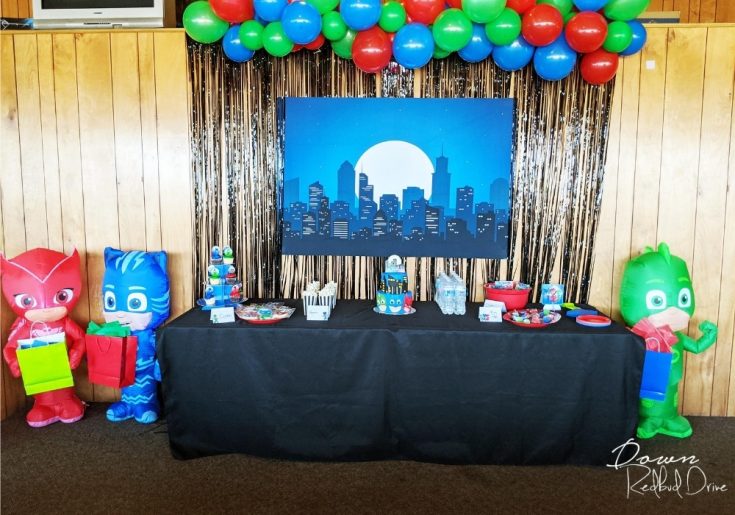 PJ Masks Birthday Party | Lots of Ideas and Free Printables!