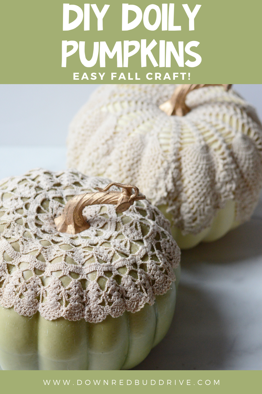 DIY Doily Pumpkins | Quick & Easy DIY Fall Home Decor!