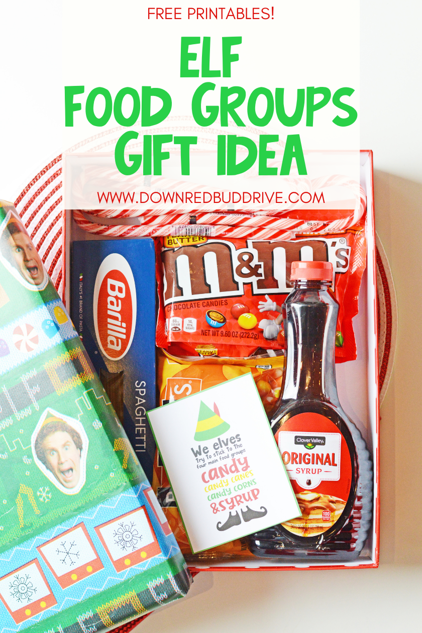Elf Food Groups Gift Idea Free Printable Sign Too Elf Food Groups Gift Idea Free Printable Sign Too