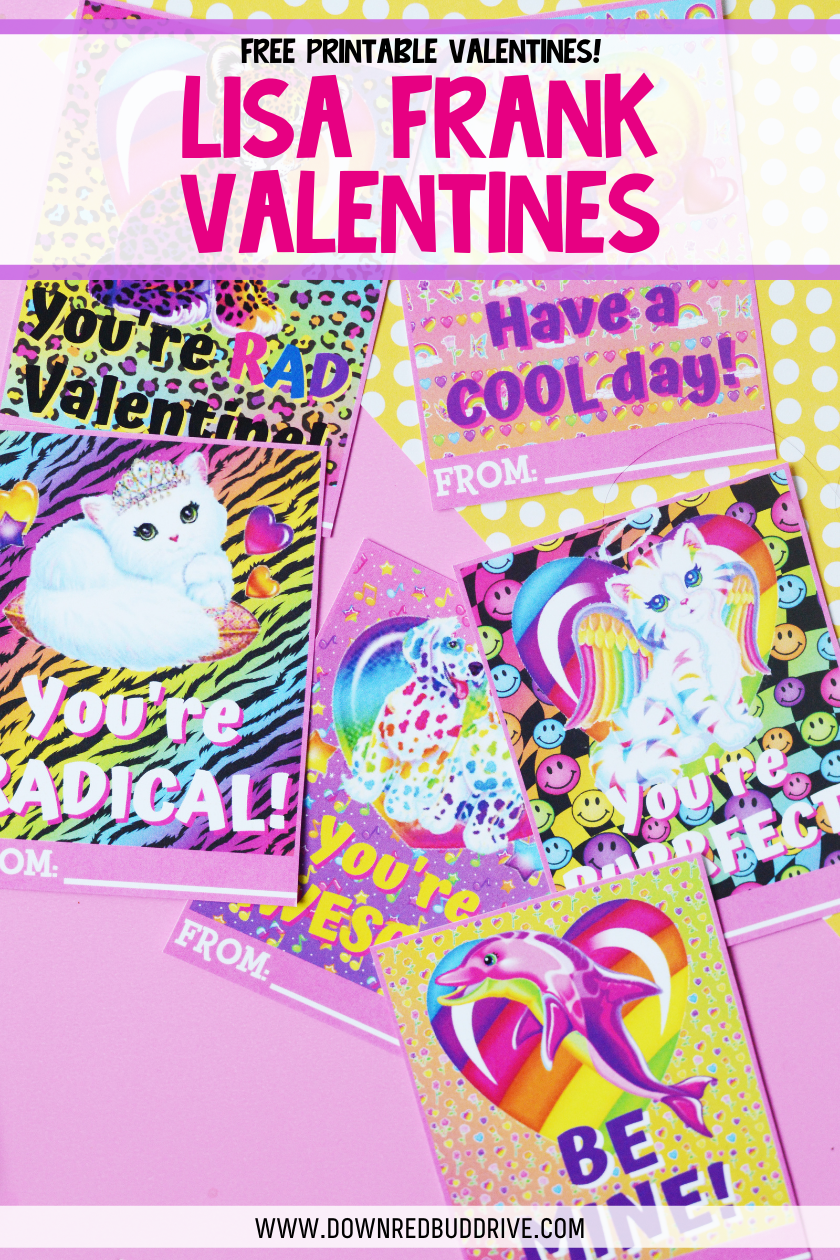 Lisa Frank Valentines | Free Printable Lisa Frank Valentine Cards!