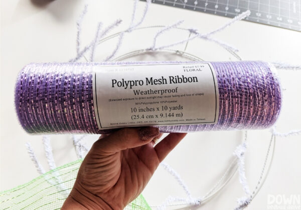 DIY Easter Mesh Wreath | Simple Mesh Wreath Tutorial!