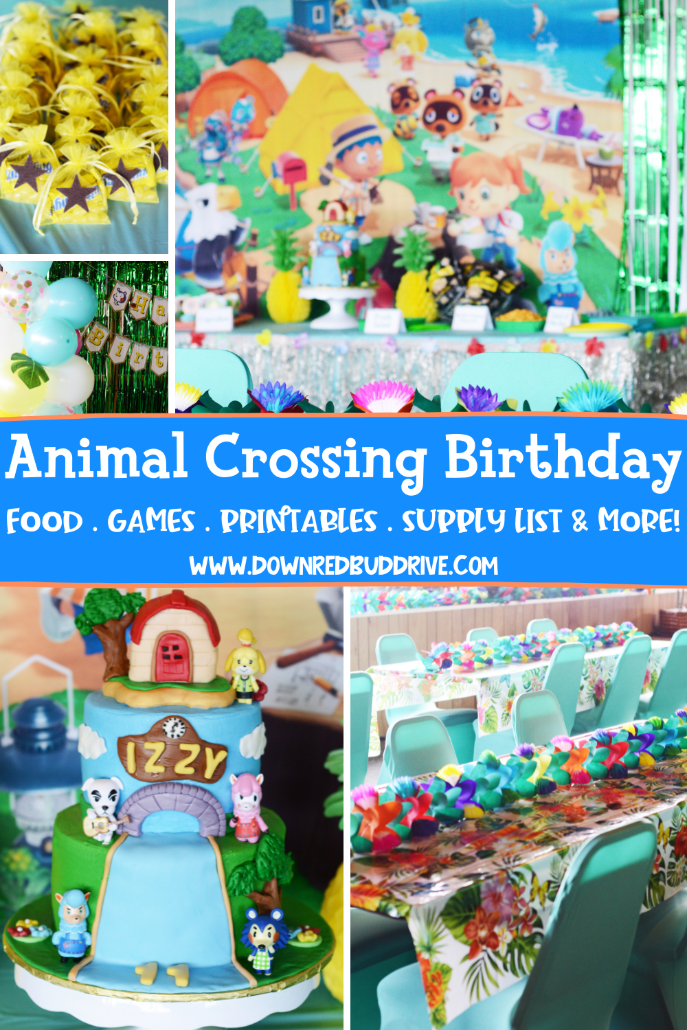 Animal Crossing Birthday Party | Free printables too!