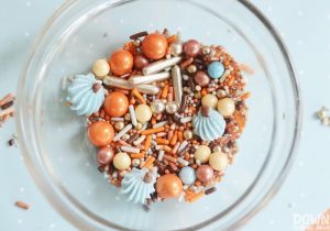 Fall Sprinkle Cookies | No-chill sugar cookie recipe!