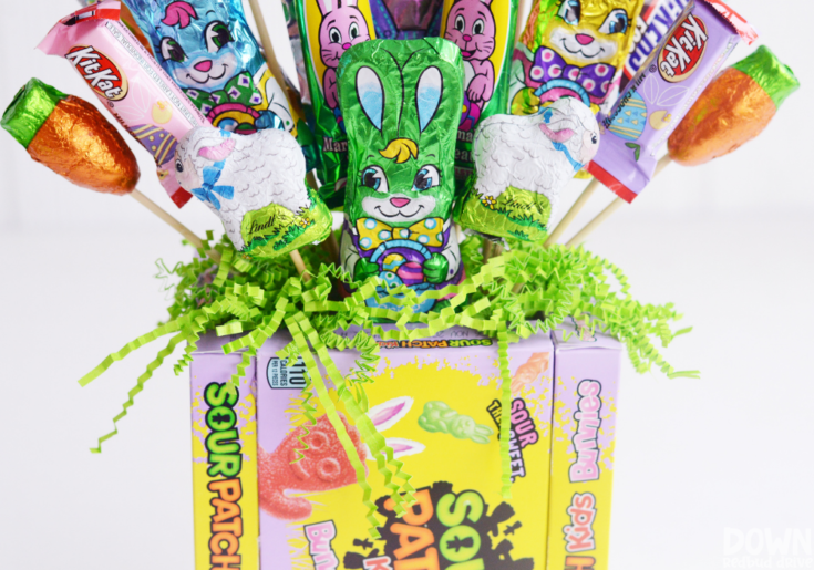 DIY Easter Candy Bouquet | Easy candy bouquet tutorial!