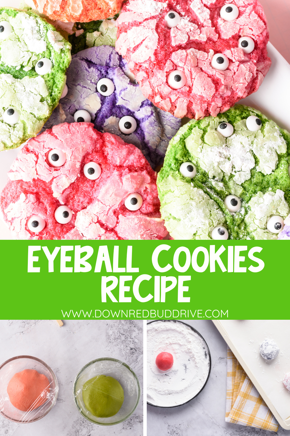 Eyeball Cookies - Easy Halloween Cookie Recipe!