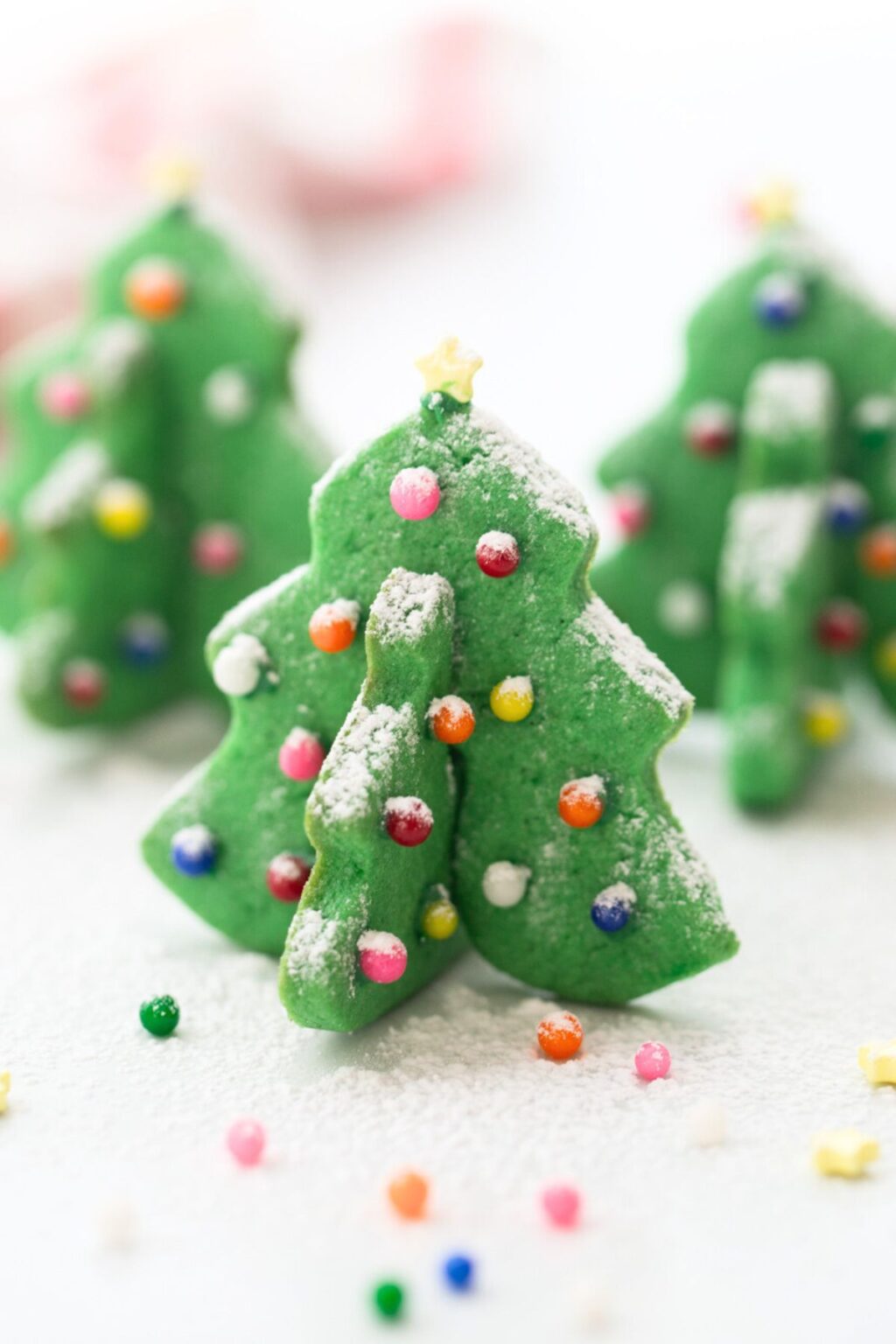 3D Christmas Cookies (No Chill Sugar Cookies)