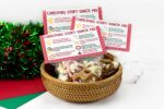 Christmas Story Snack Mix | Free printable toppers!