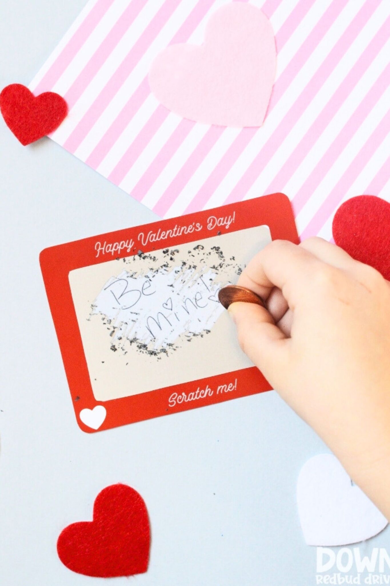 DIY Scratch Off Valentines | Free Printable Etch-A-Sketch Valentines!