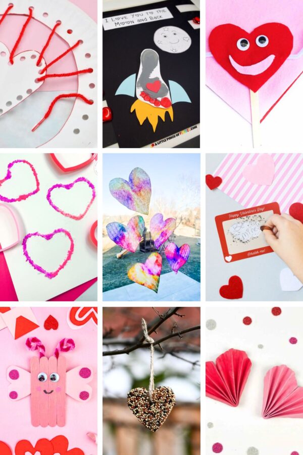14 Adorable Valentine’s Day Crafts for Kids