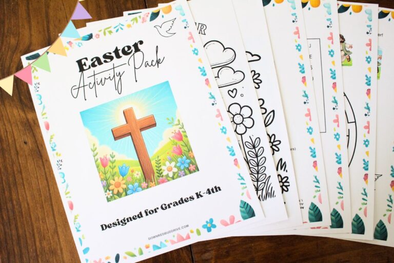 Christian Easter Activity Pack (6 Pages!)