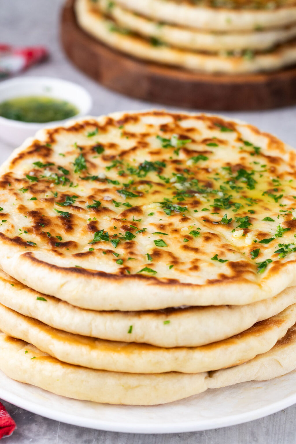 2 Ingredient Naan Bread (Quick and Easy Flatbread) - Down Redbud Drive