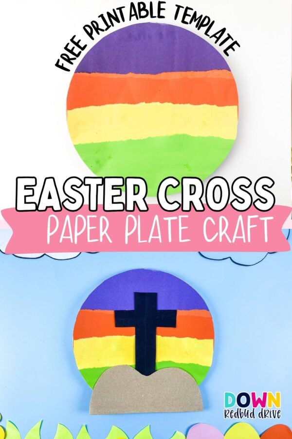 Easter Cross Craft for Kids - Down Redbud Drive