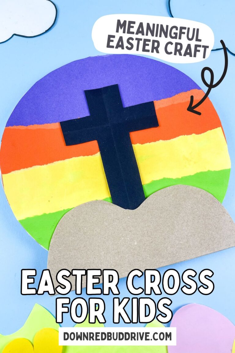 Easter Cross Craft for Kids - Down Redbud Drive