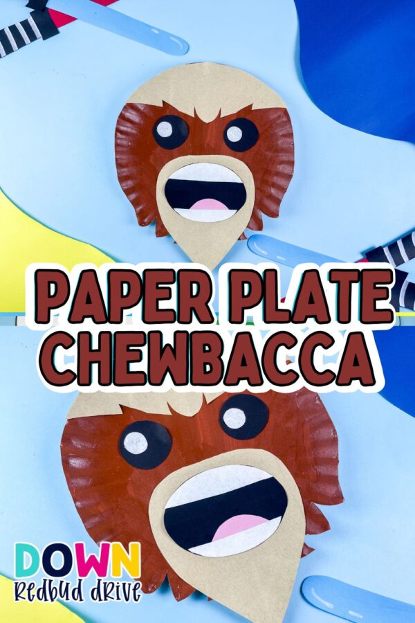 Chewbacca Star Wars Craft for Kids - Down Redbud Drive