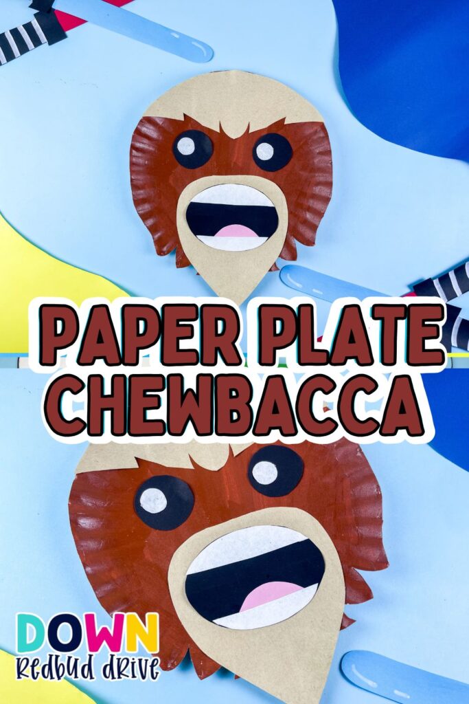 Chewbacca Star Wars Craft for Kids - Down Redbud Drive
