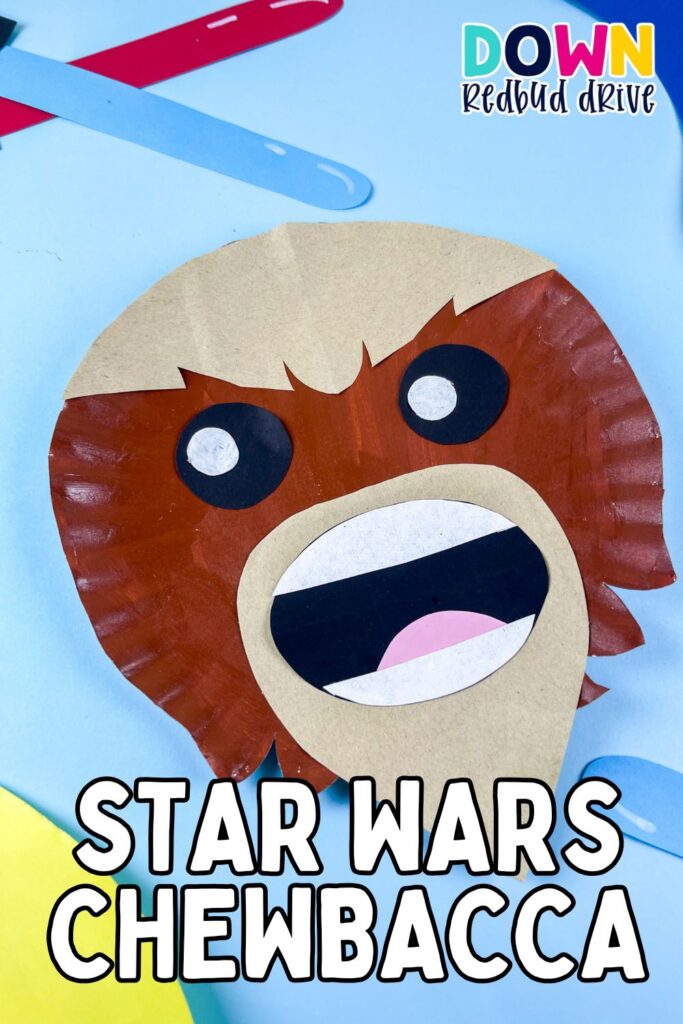 Chewbacca Star Wars Craft for Kids - Down Redbud Drive